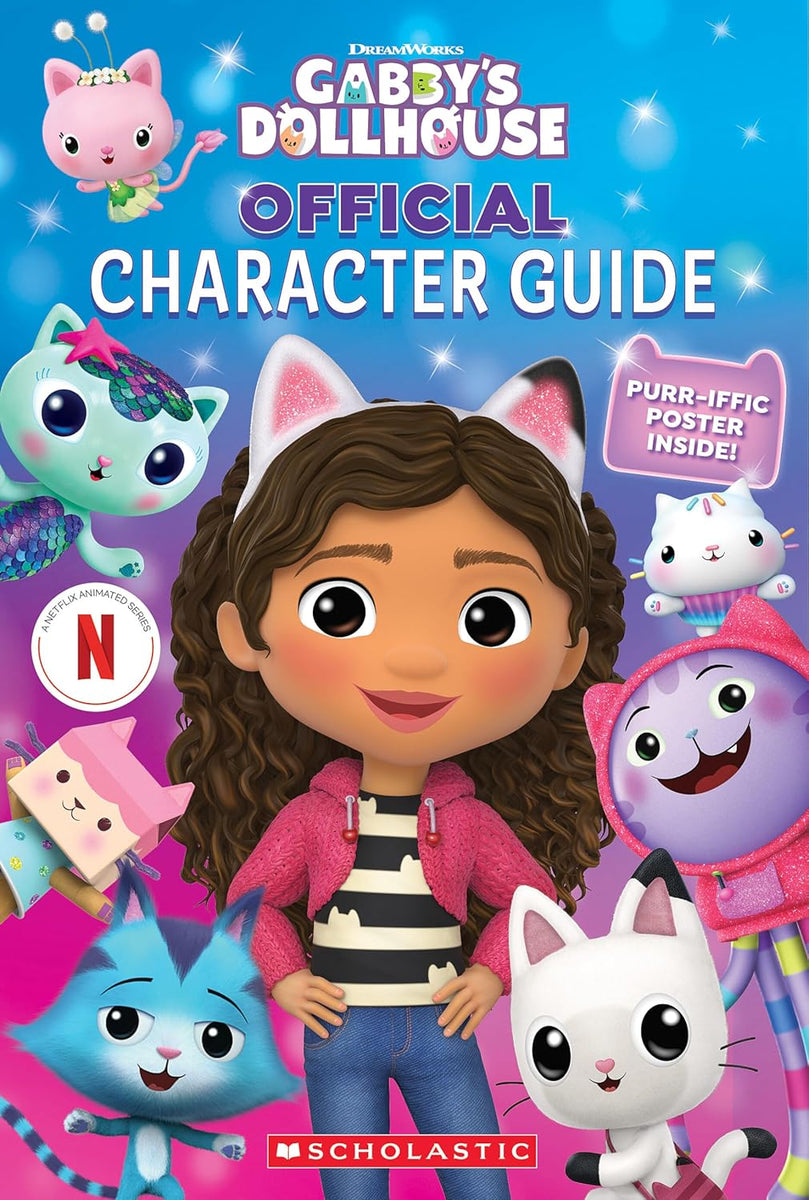 The Official Gabby's Dollhouse Character Guide with Poster – Paddington ...